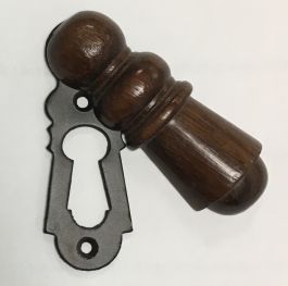 Traditional Dark Wood Sherwood Escutcheon | More Handles